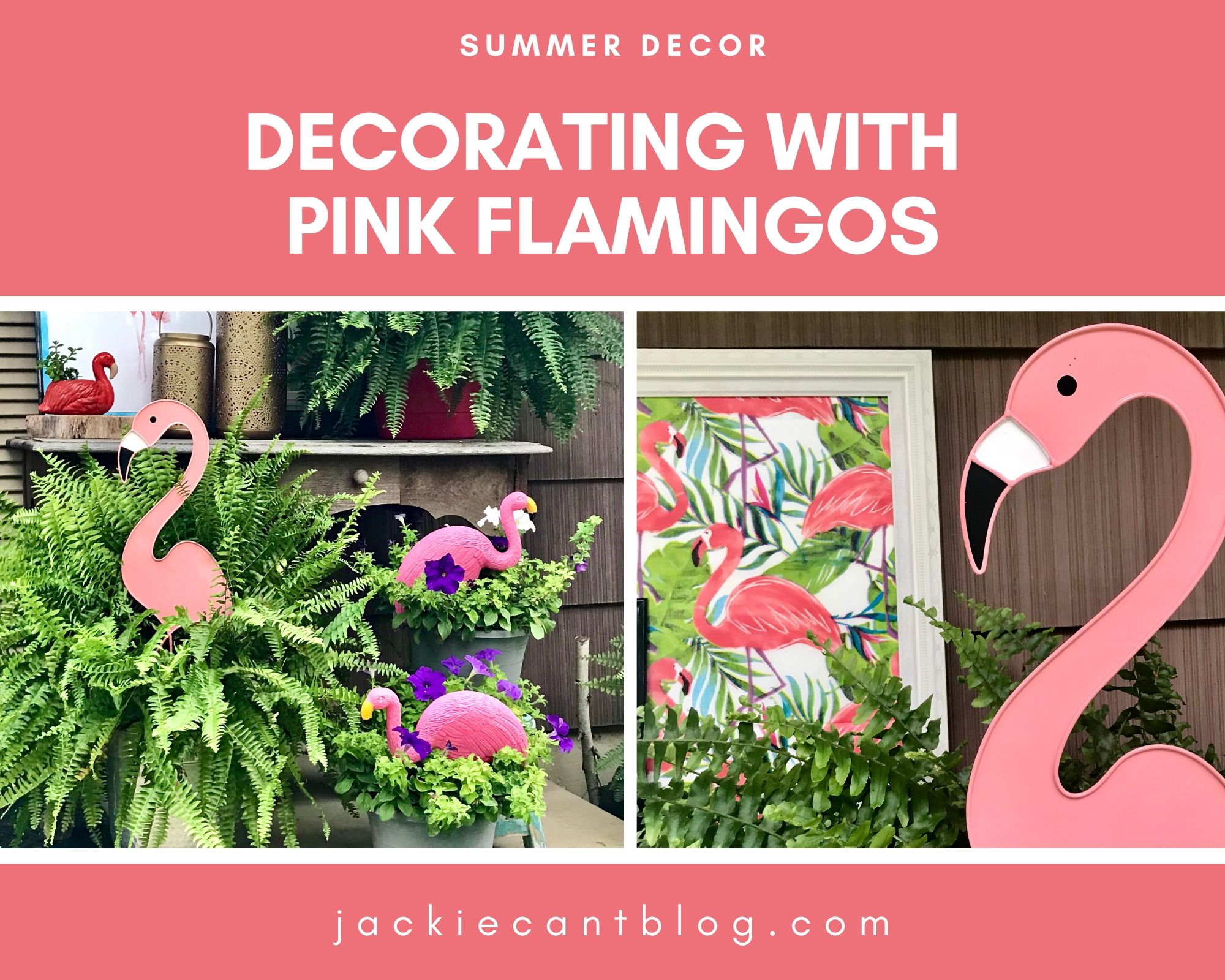 Decorating with Pink Flamingos